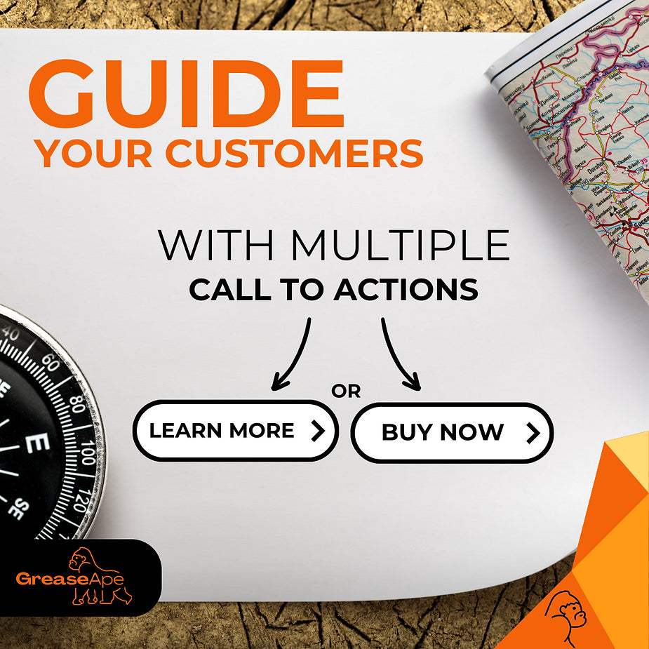 Multiple Call to Action Buttons – GreaseApe
