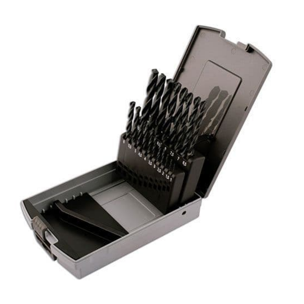 19Pce Metric Drill Set 1-10mm – GreaseApe