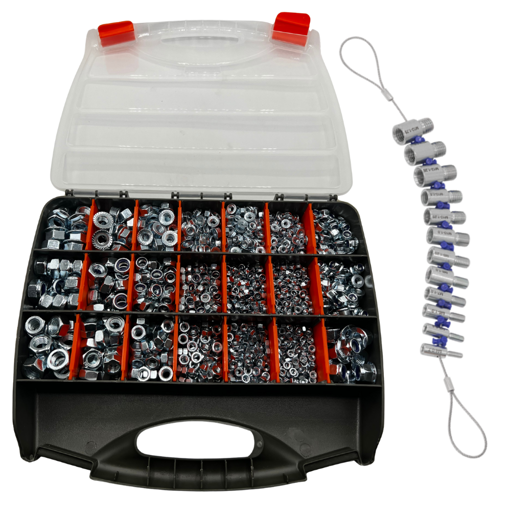 Master Assortment - Nuts - 1570pc [Free Thread Checker] – GreaseApe