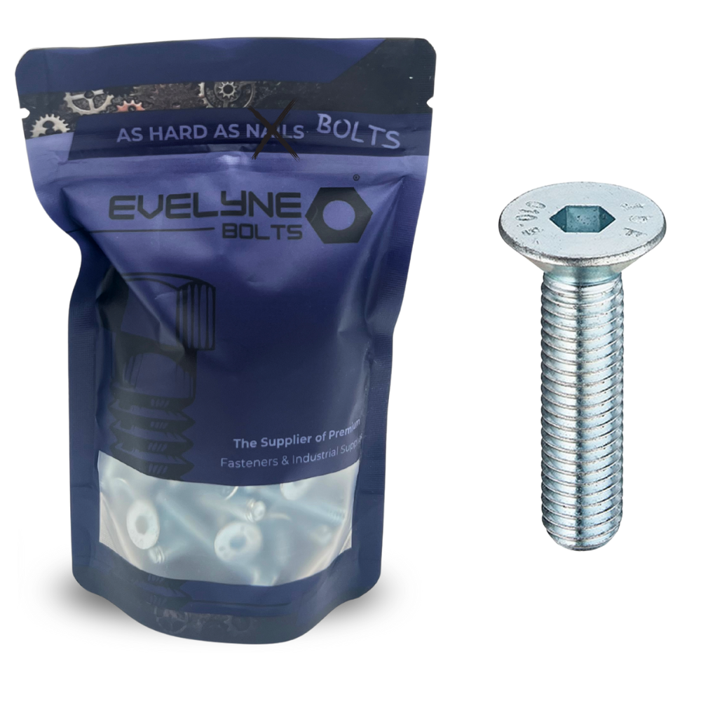 Countersunk - Socket Screw - M12x50 - Evelyne Bolts® – GreaseApe