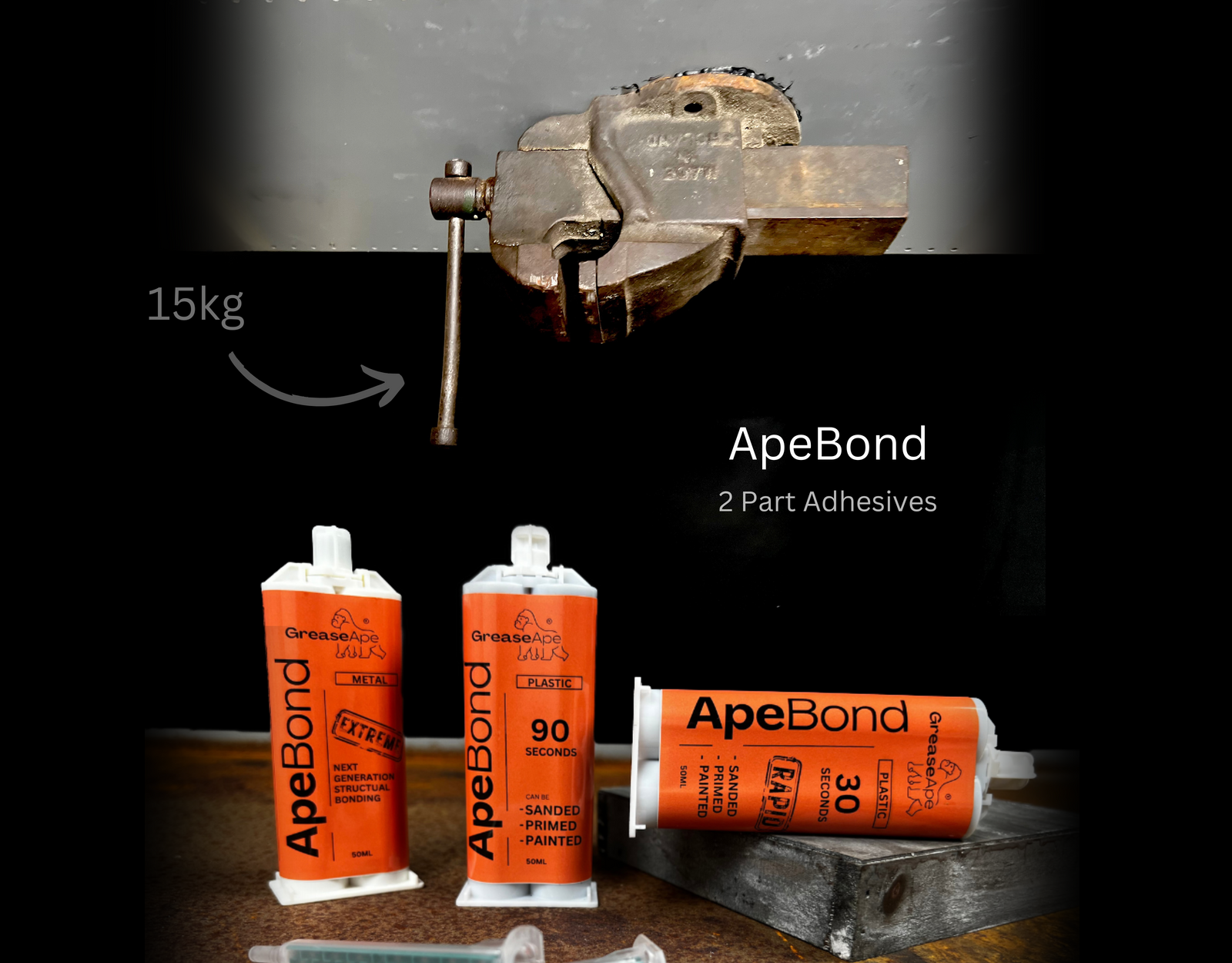 GreaseApe - ApeBond - Extreme Adhesives